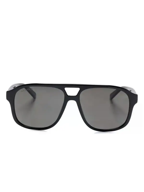 Gucci Pilot-frame Sunglasses - Black