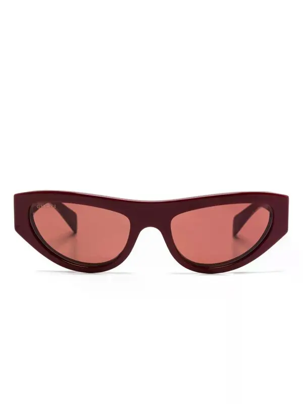 Gucci Cat-eye Frame Sunglasses - Red