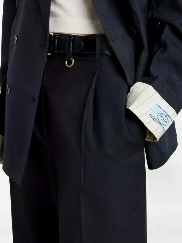 Prada Tailored Mohair Trousers