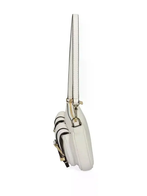 Michael Kors Leather Shoulder Bag - White