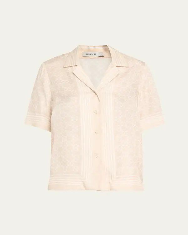 Simkhai Koda Button-front Shirt