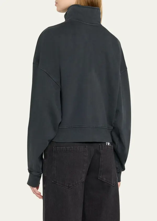 Citizens Of Humanity Mirelle Buttoned Pullover - Charcoal