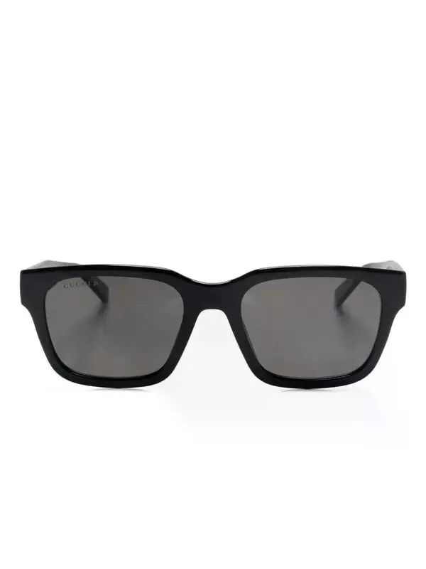 Gucci Square Frame Sunglasses - Black