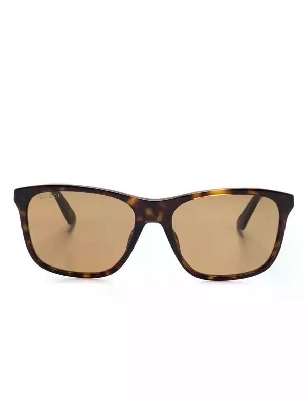 Gucci Rectangle-frame Sunglasses