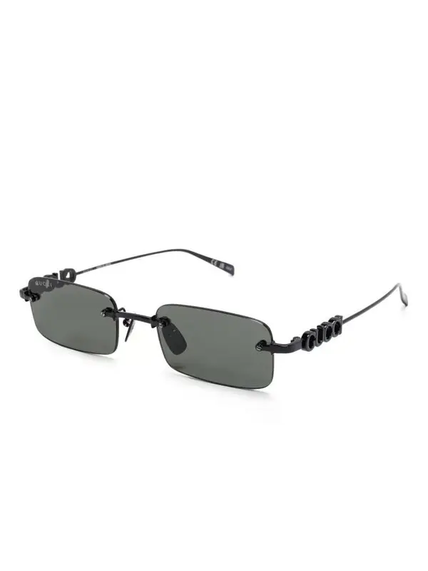 Gucci Rimless Sunglasses - Black