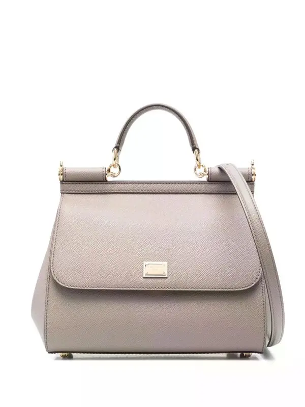 Dolce & Gabbana Sicily Top-handle Bag - Neutrals