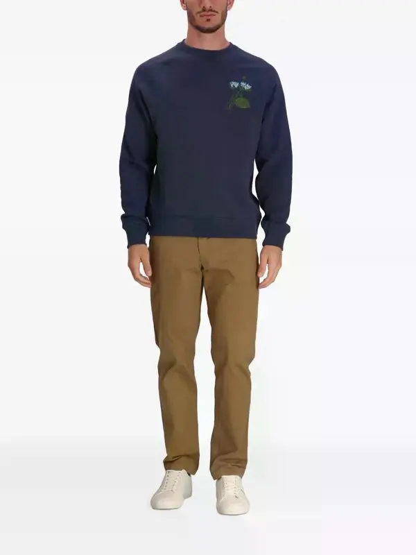 Paul Smith Floral-embroidered Sweatshirt
