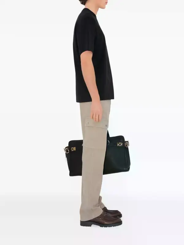 Burberry B Shield Motif T-shirt - Black