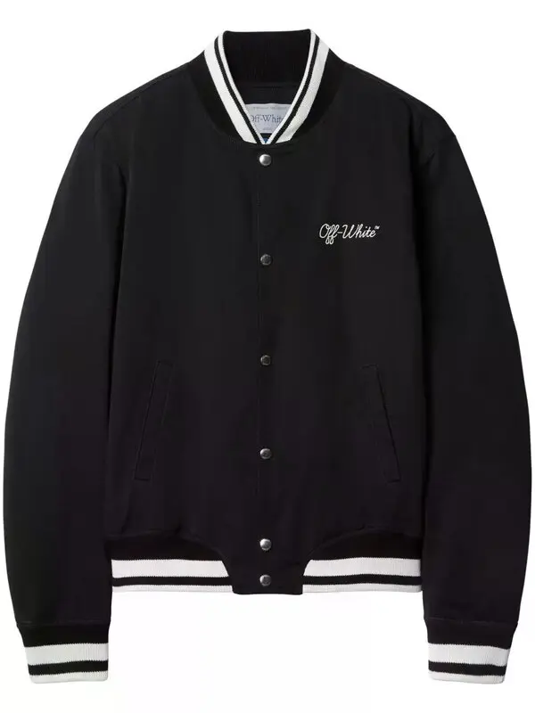 Off-White Script Varsity Jacket