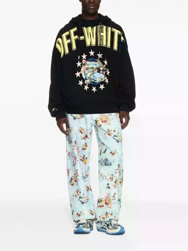 Off-White Fresco Star Hoodie