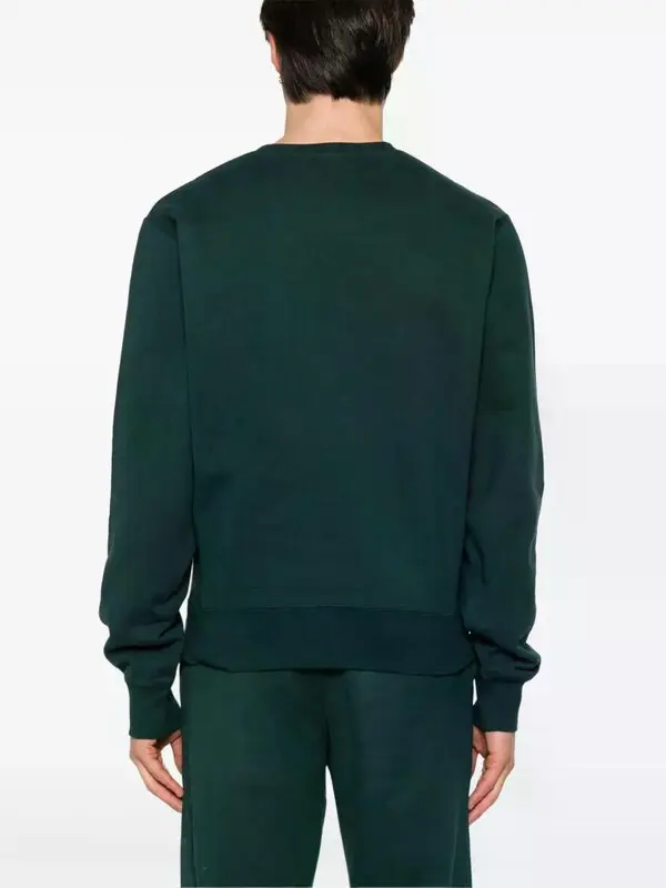 Saint Laurent Cassandre Logo Sweatshirt - Green