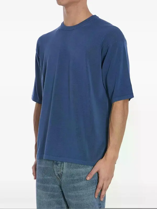 ROBERTO COLLINA Cotton T-shirt - Blue