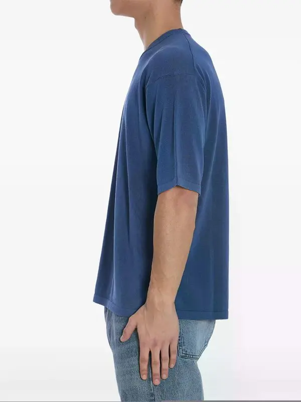 ROBERTO COLLINA Cotton T-shirt - Blue