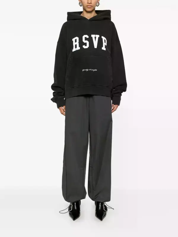 AGOLDE X Rsvp Logo-print Hoodie