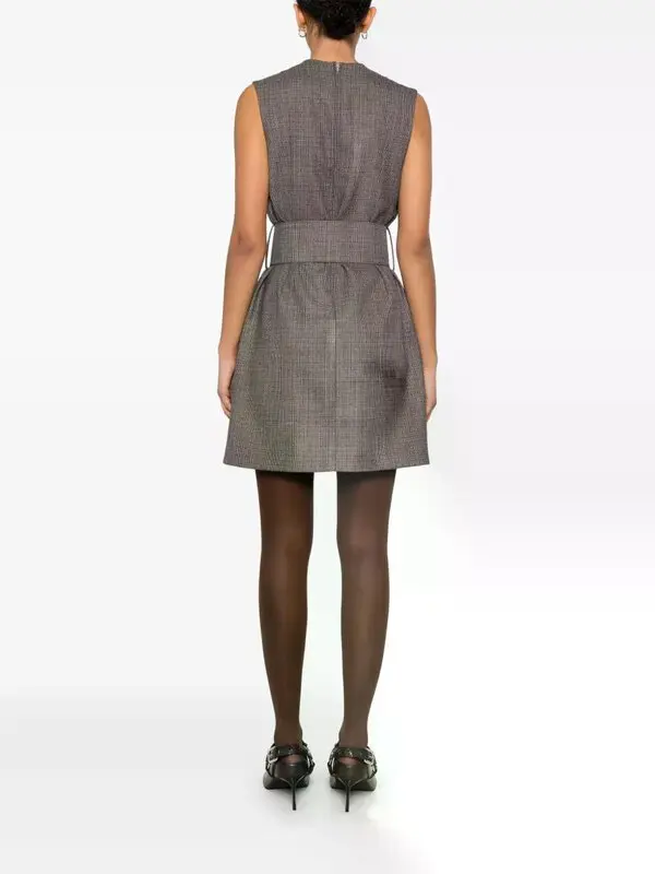 Stella McCartney Houndstooth Mini Dress