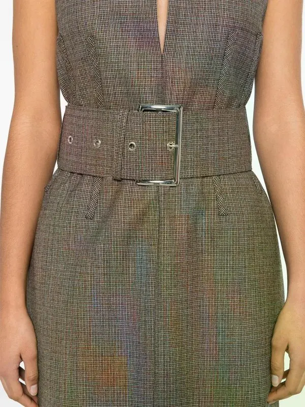 Stella McCartney Houndstooth Mini Dress