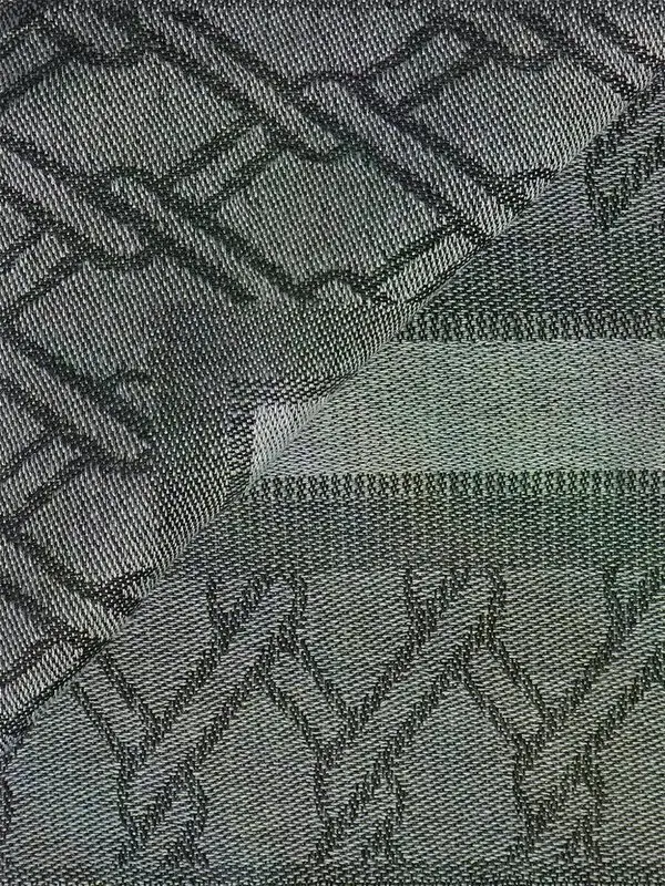V°73 Geometric-pattern Scarf