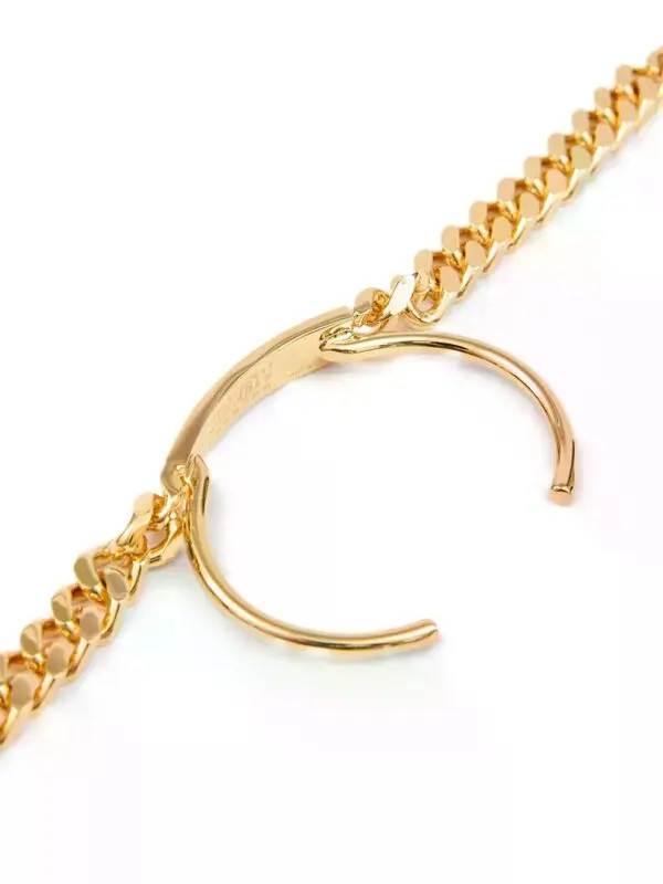 MAISON MARGIELA Chain-detail Cuff Bracelet - Gold