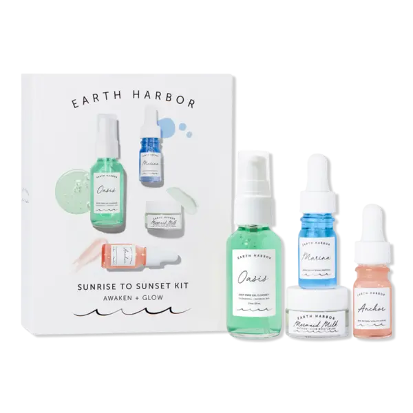 EARTH HARBOR Sunrise To Sunset Natural Skincare Kit - One-color