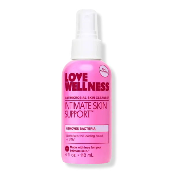 LOVE WELLNESS Intimate Skin Support: Antimicrobial Skin Cleanser - One-color