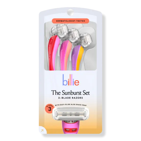 BILLIE Sunburst Disposable Razor - One-color