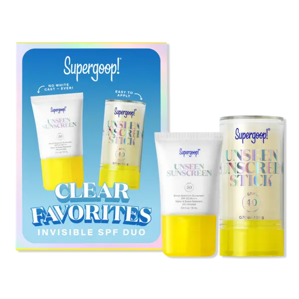 Supergoop!® Clear Favorites Invisible Spf Duo - One-color