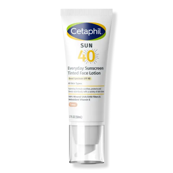 Cetaphil Everyday Sunscreen Tinted Face Lotion Spf 40 - One-color