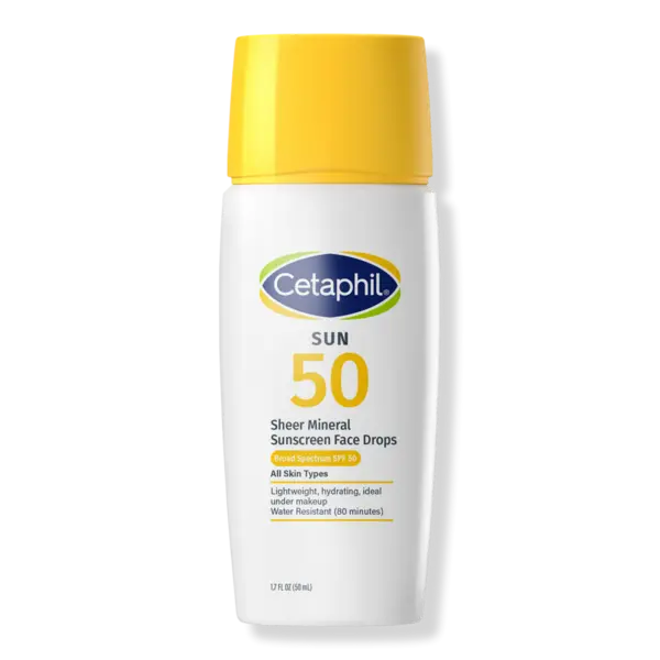 Cetaphil Sheer Mineral Face Liquid Drops Spf 50 - One-color