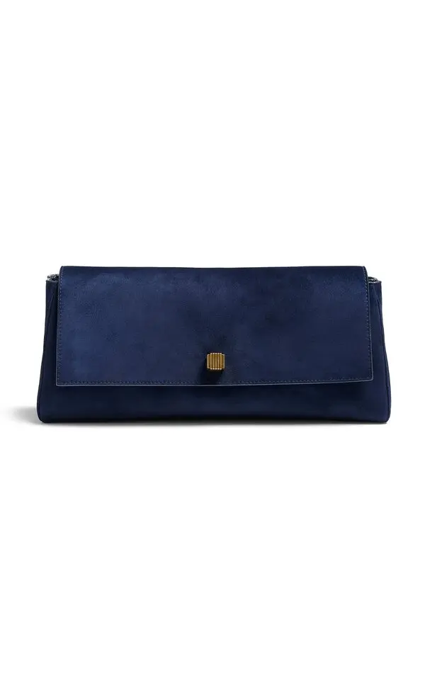 Khaite Audrey Clutch - Navy