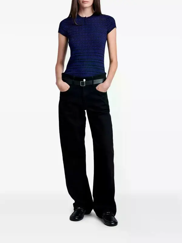 Proenza Schouler White Label Shelle Knitted Top