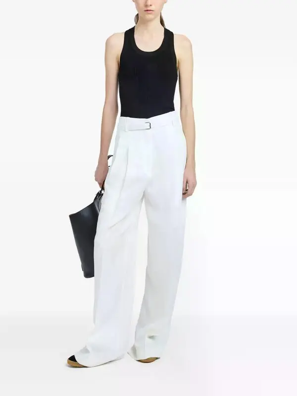 Proenza Schouler Jules Palazzo Pants - White