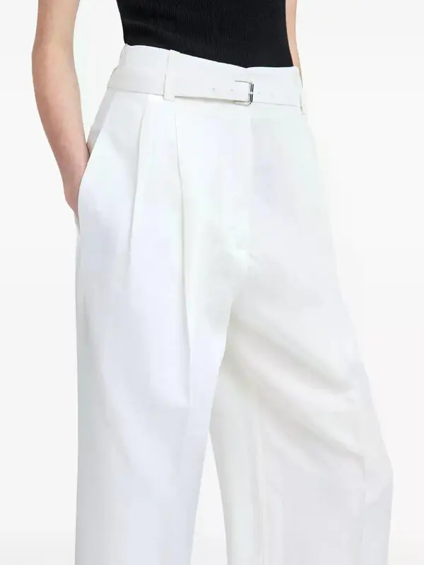 Proenza Schouler Jules Palazzo Pants - White