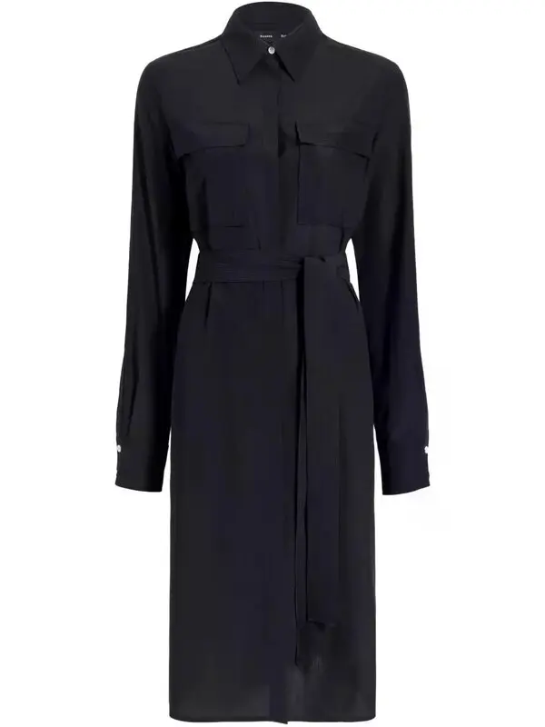 Proenza Schouler Mckenna Midi Dress - Black