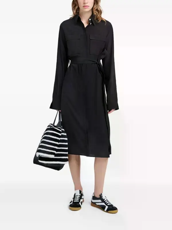 Proenza Schouler Mckenna Midi Dress - Black