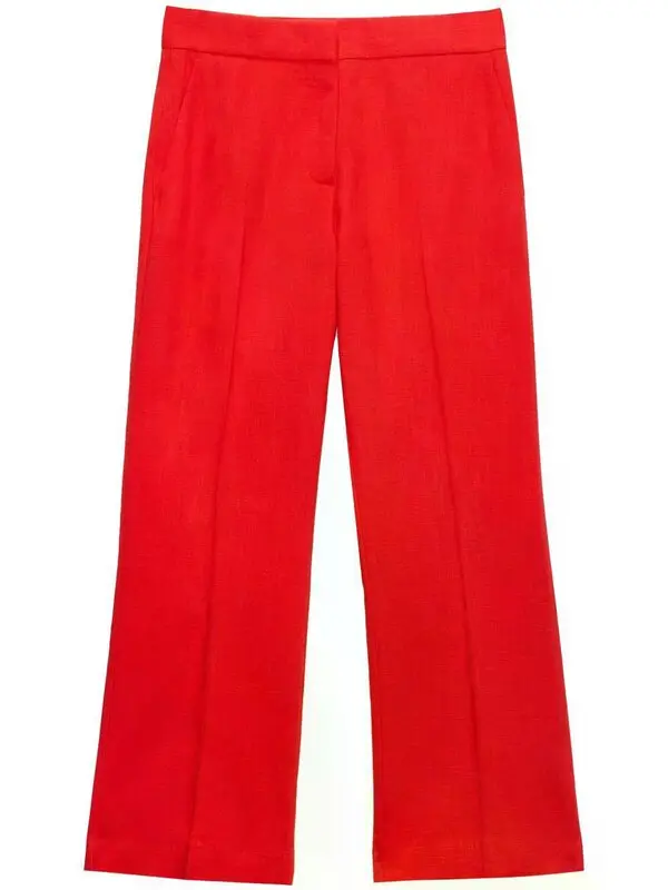 MSGM Straight Cropped Trousers