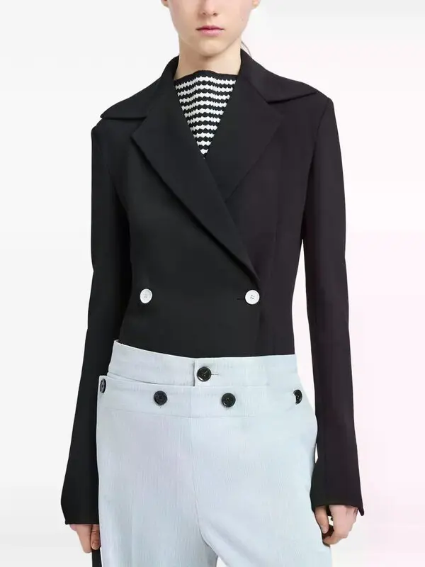 Proenza Schouler Marine Blazer - Black