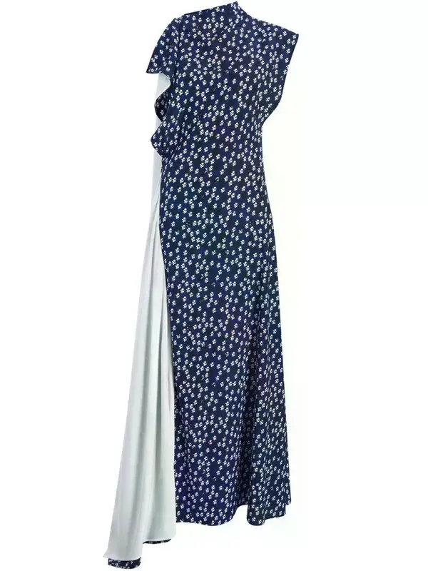 Proenza Schouler Devyn Maxi Dress - Blue