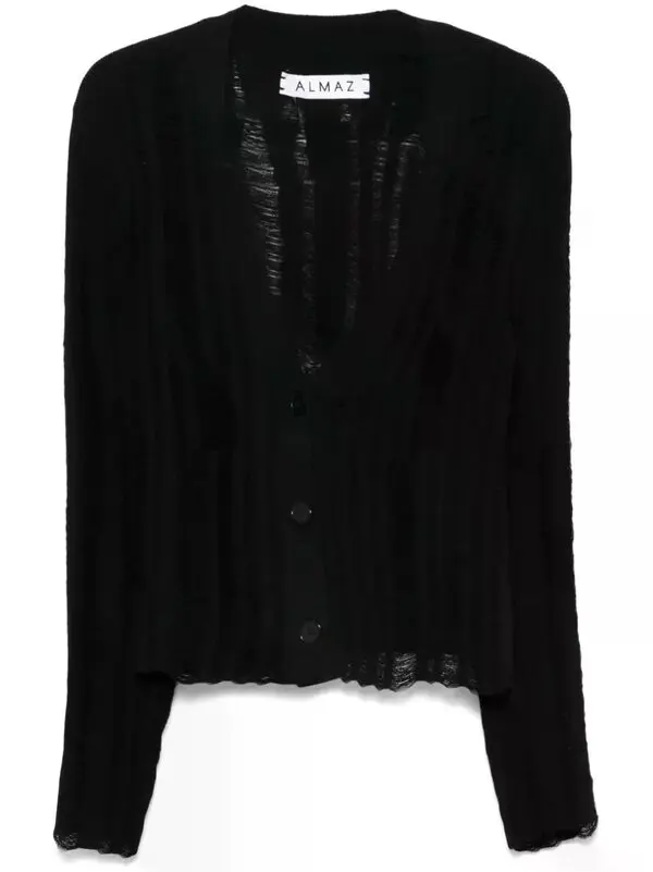 ALMAZ Torn Cardigan