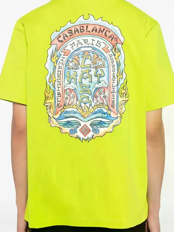 Casablanca Casa Way Skate Printed T-shirt