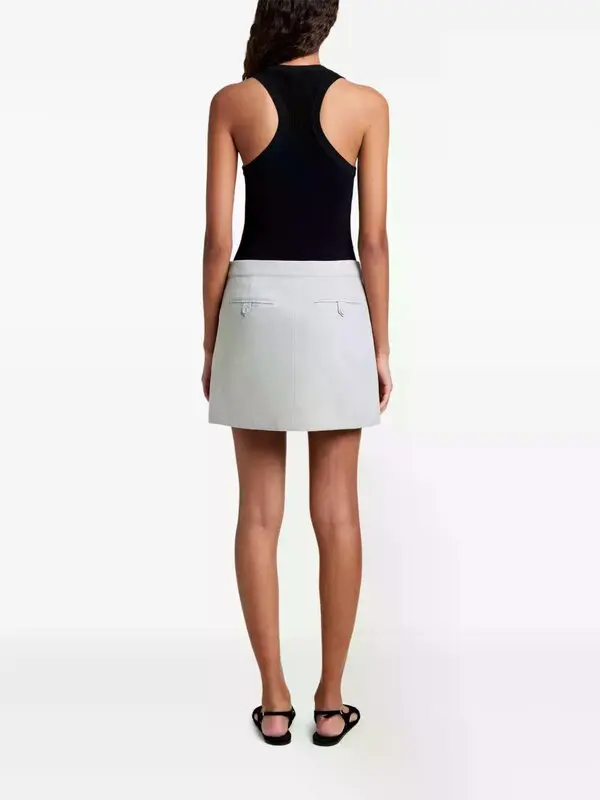 Proenza Schouler White Label Jamison Mini Skirt - Grey