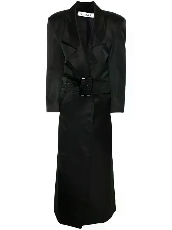 ALMAZ Belted Trench Coat