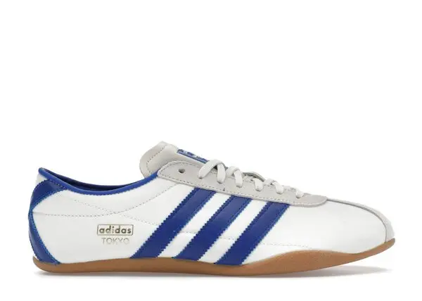 Adidas Tokyo Sneakers - Off White/royal Blue/gold Metallic