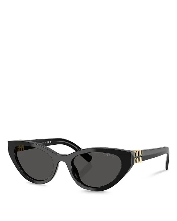 Miu Miu Signature Butterfly 54mm Sunglasses - Black