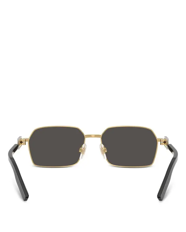 Dolce & Gabbana 56mm Rectangular Sunglasses