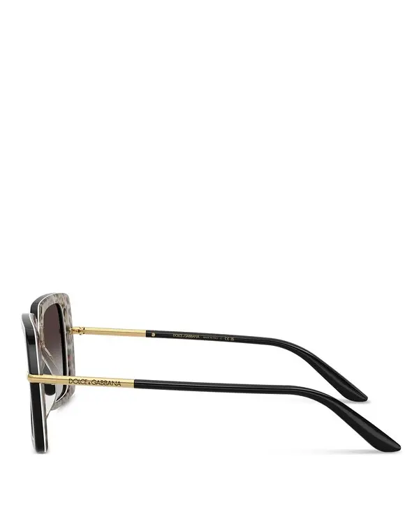 Dolce & Gabbana Dg4491 Square Sunglasses - Gray Gradient