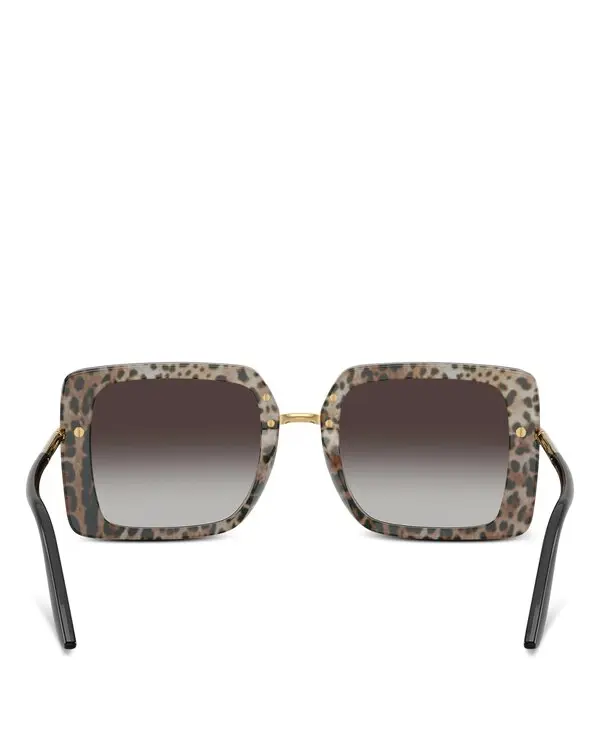 Dolce & Gabbana Dg4491 Square Sunglasses - Gray Gradient