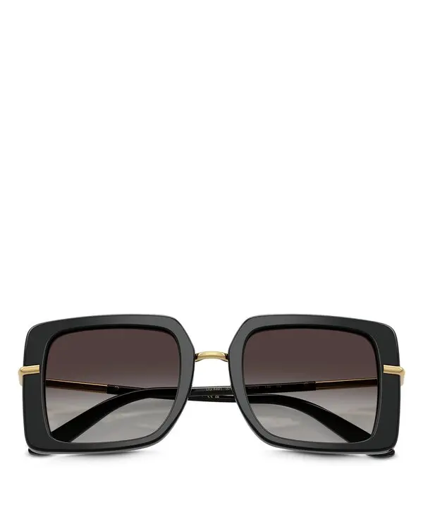 Dolce & Gabbana Dg4491 Square Sunglasses - Gray Gradient