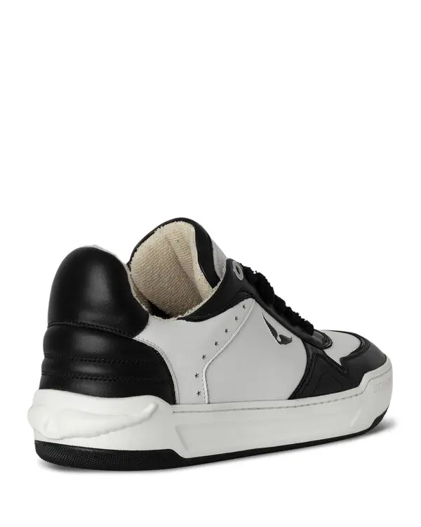 Zadig&Voltaire Wings Leather Sneakers - Noir