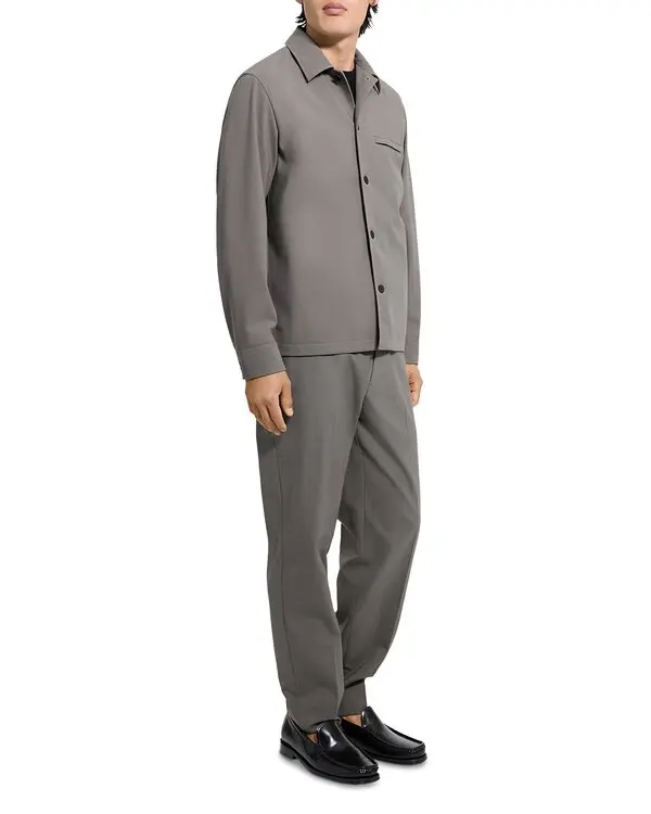 Theory Overshirt In Precision Ponte - Morel