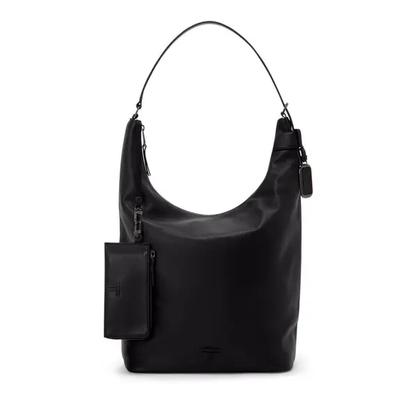 Tumi Voyageur Evora Large Leather Hobo Tote Bag